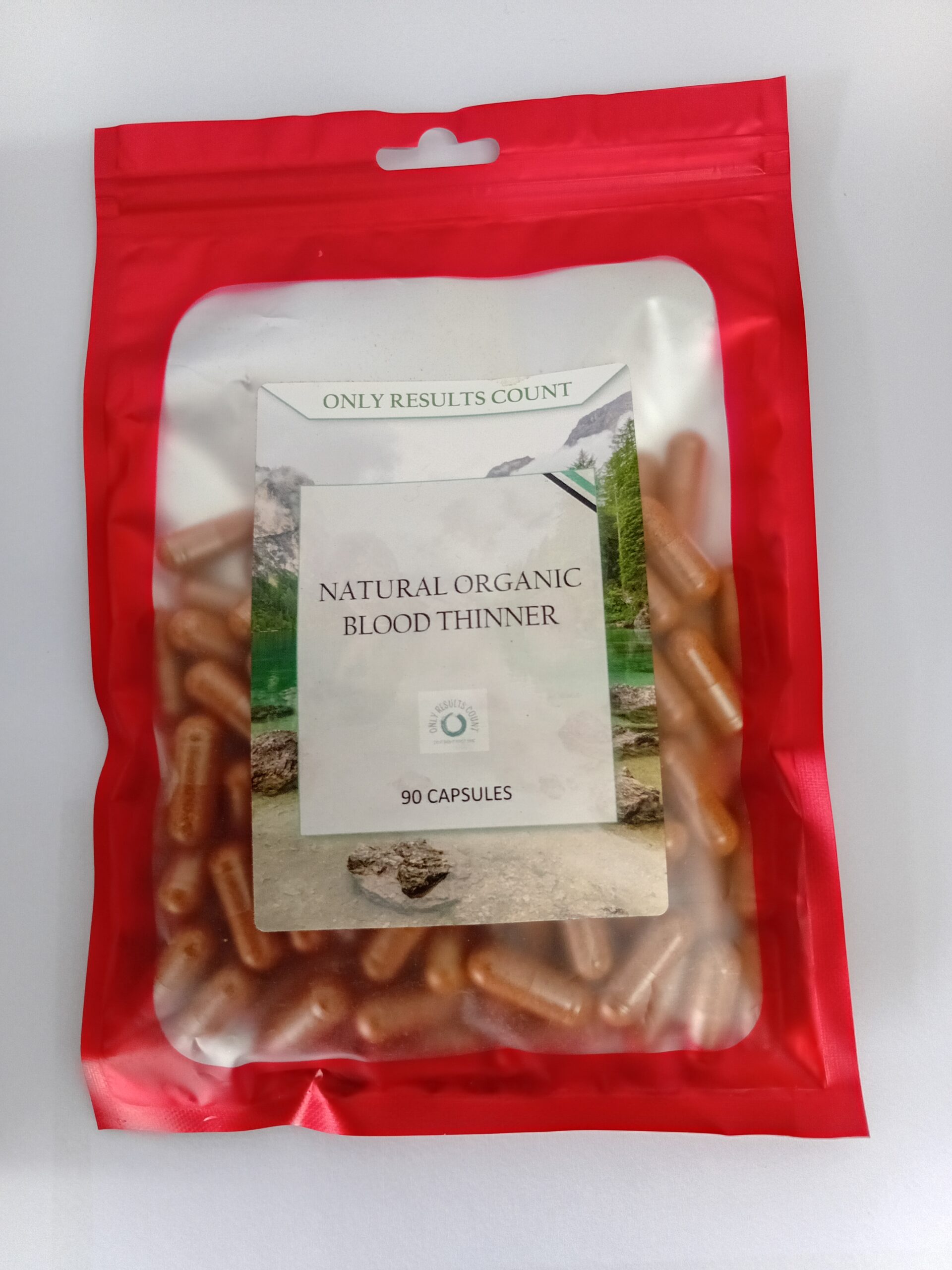 ORGANIC BLOOD THINNER 90 CAPSULES – Only Results Count